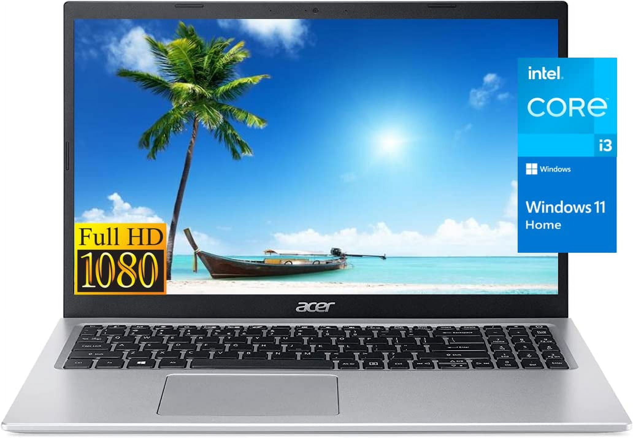 acer Aspire 5 Slim Laptop, 15.6" Full HD IPS Display, Intel Core i3-1115G4 Up to 4.1GHz ...