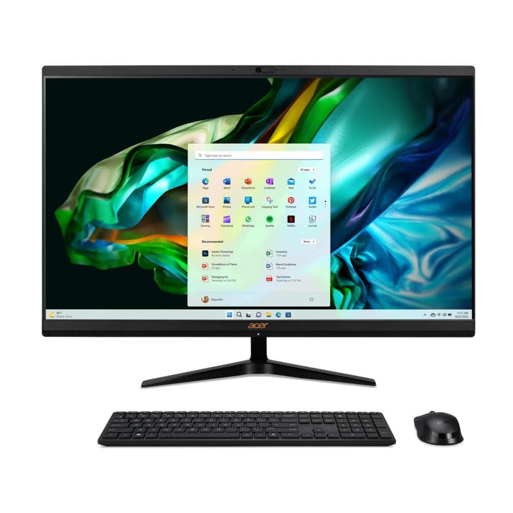 acer Aspire C27-1800 2024 AIO Desktop/Intel Iris Xe Graphics 27 ...