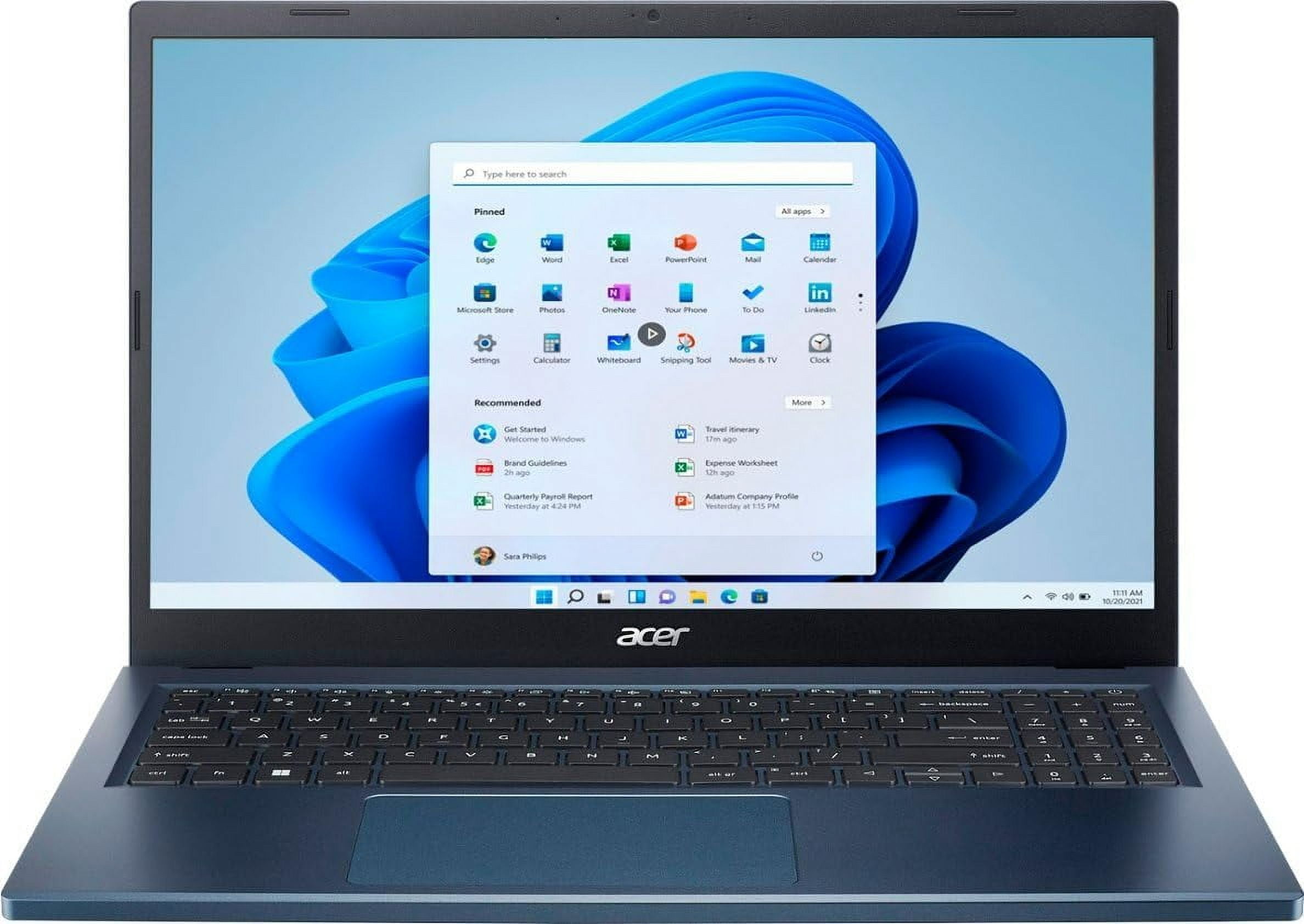 acer Aspire Personal Laptop, 15.6" 1920 x 1080 Pixels Touchscreen, AMD ...