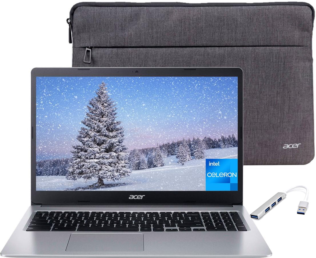 acer Chromebook 315 Thin Laptop - 15.6" HD Thin & Light Display, Intel ...
