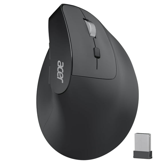 acer Ergonomic Mouse Wireless, Adjustable DPI Vertical Mouse 1000/1200 ...