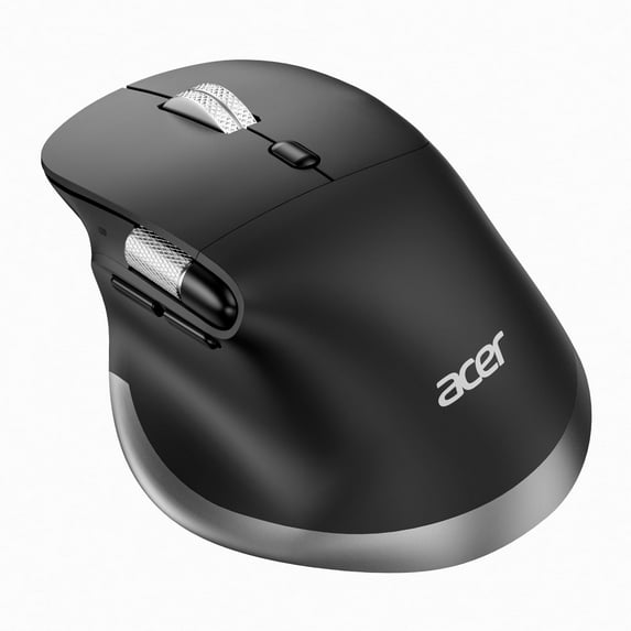 acer Ergonomic Mouse Wireless Rechargeable with Side Scroll (BT5.2+2 ...