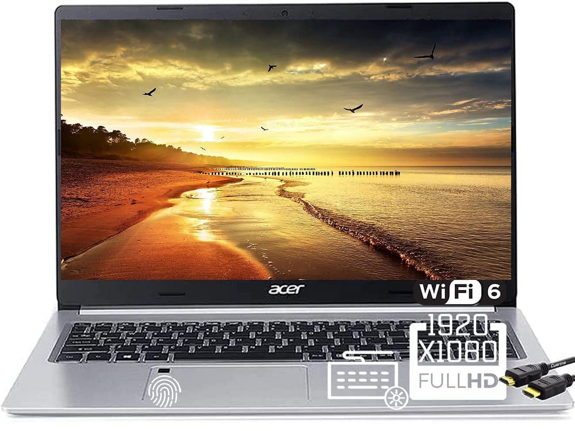 acer Flagship Aspire 5 15.6" FHD IPS Laptop, 4-Core AMD Ryzen 3 3350U ...
