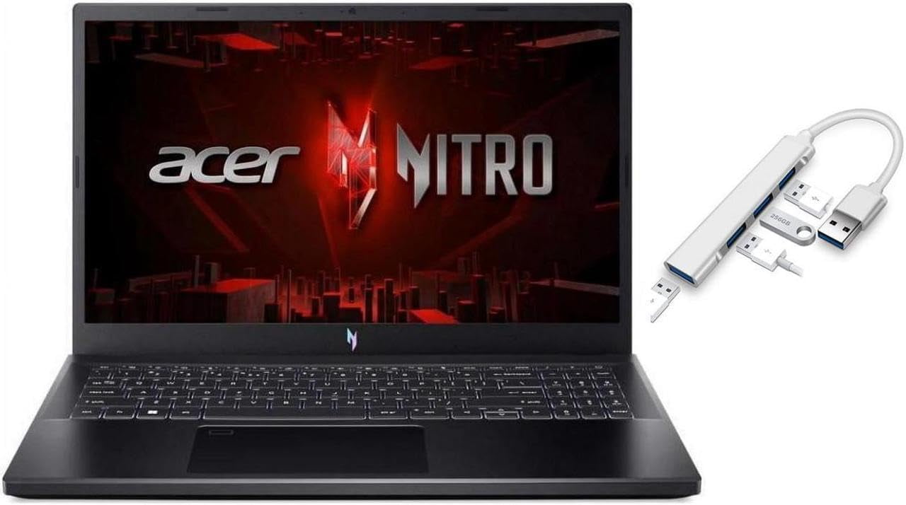 acer Nitro V 15.6" FHD 144Hz Gaming Laptop | Intel Core i5-13420H 2 ...