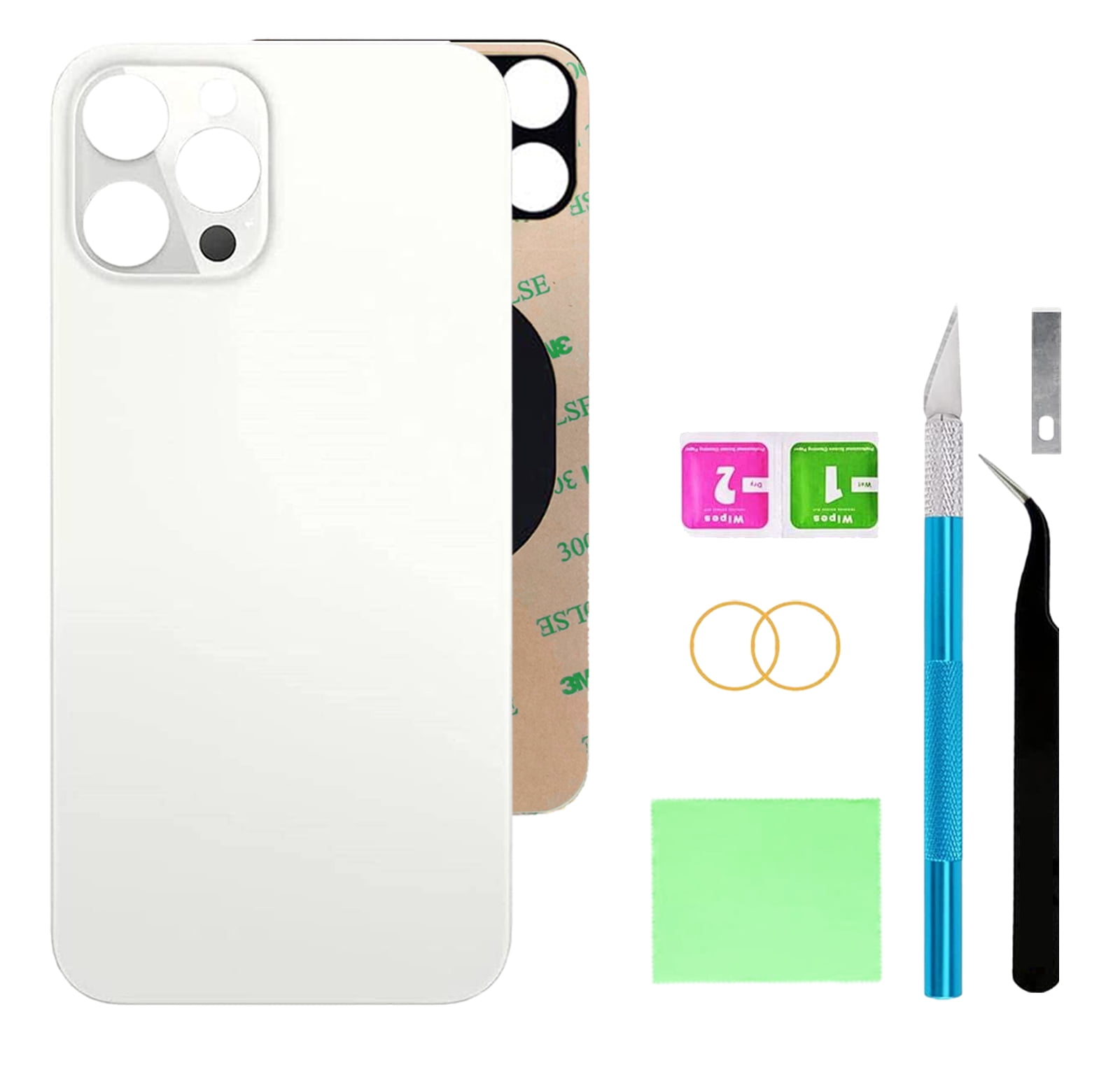 Back Glass Replacement for iPhone 13 pro max 6.7 inches with Pre ...