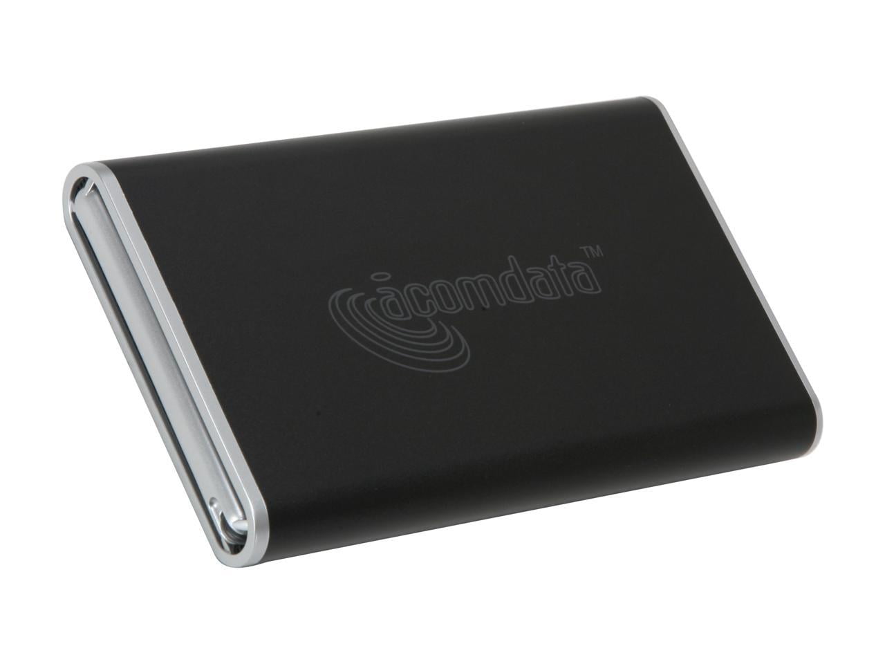 acomdata Tango TNGXXXUSE-BLK 2.5" Black SATA USB 2.0 & eSATA External ...