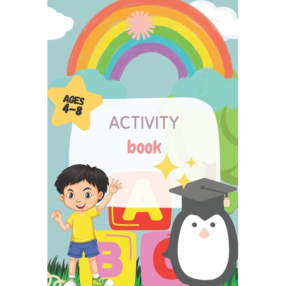activity books for kids: Color Activity Book for Kids ages 4-8 with ...