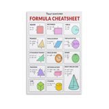 ad Formula Cheatsheet Educational Canvas Wall-Art Posters For Room ...
