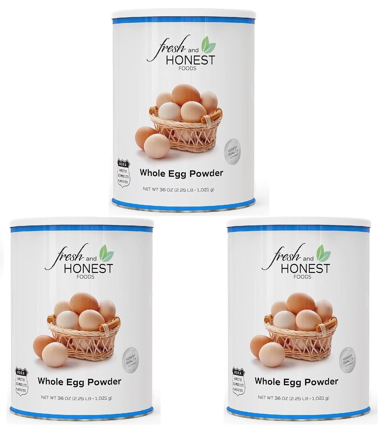 ad Hoes Foods Dehydraed Whole Eggs Powdered 40 OZ #10 Ca (94 Servigs ...