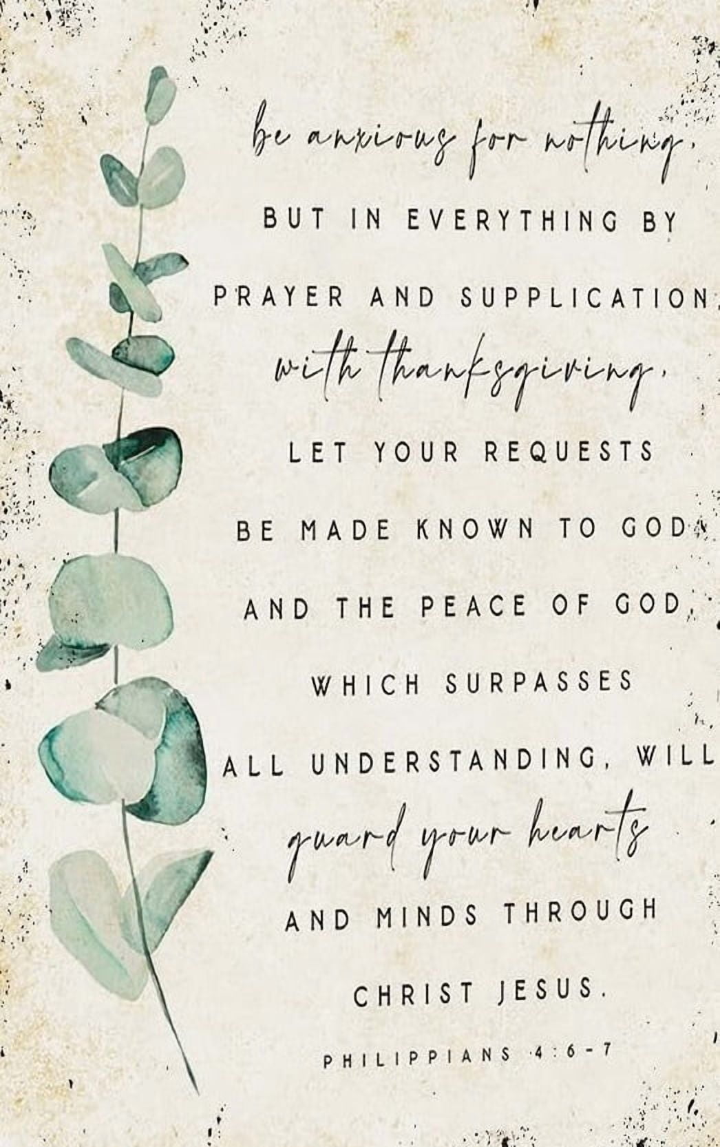 ad Philippians 4 6-7 Be Anxious for Nothing Do Not Be Anxious Scripture ...