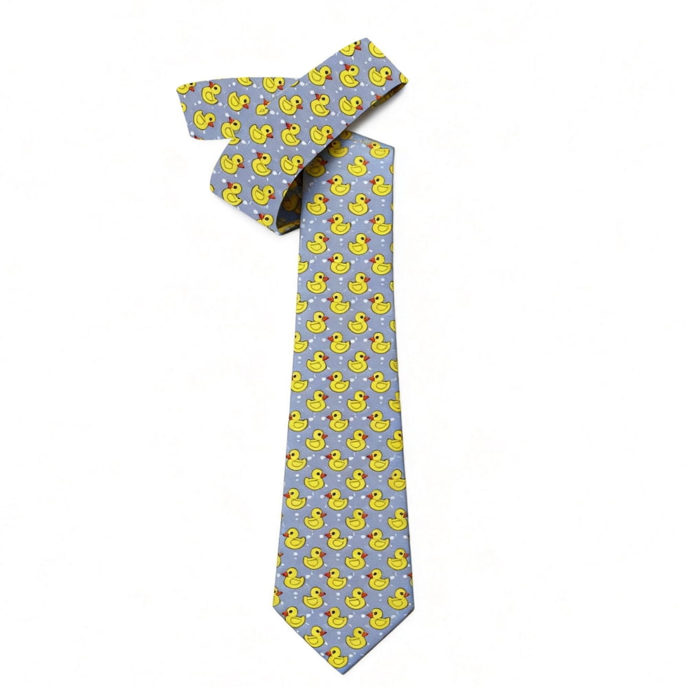 adaychics Funny Ties for Men Duck Print Cute Gentleman Ties Novelty ...