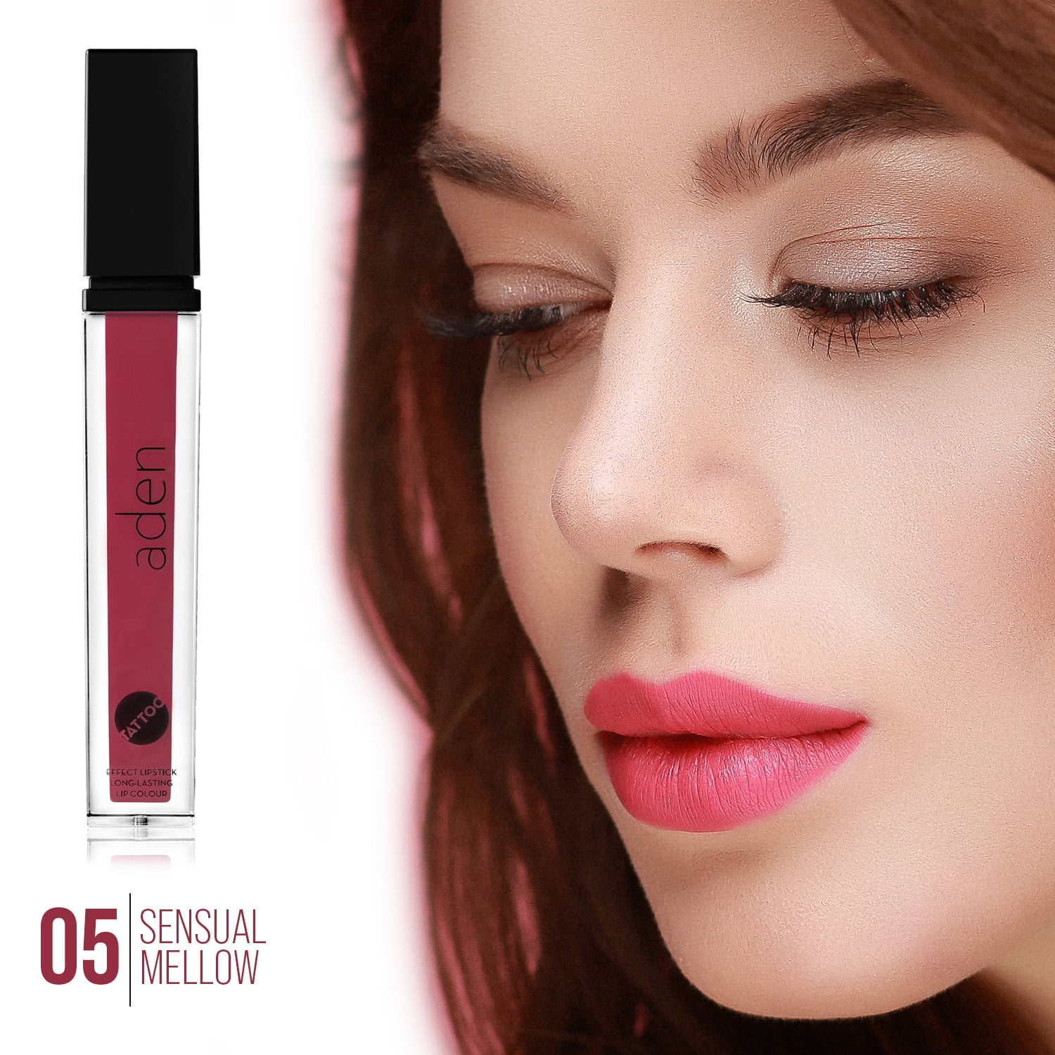 aden Tattoo Matte Lipstick - 7ML - (05 Sensual Mellow) - Walmart.com