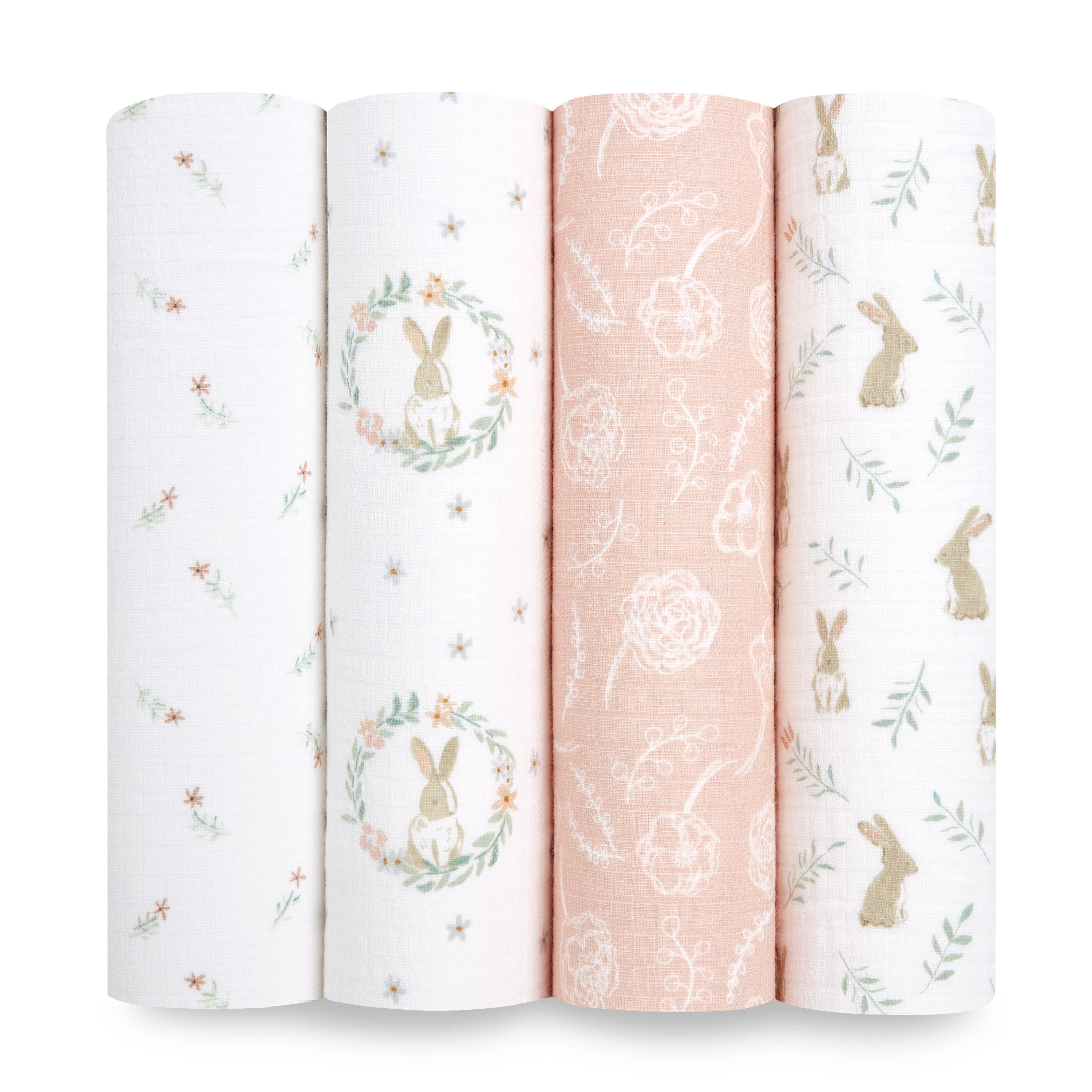 aden + anais™ essentials , Cotton Muslin Swaddle Blanket, Pink Blushing ...