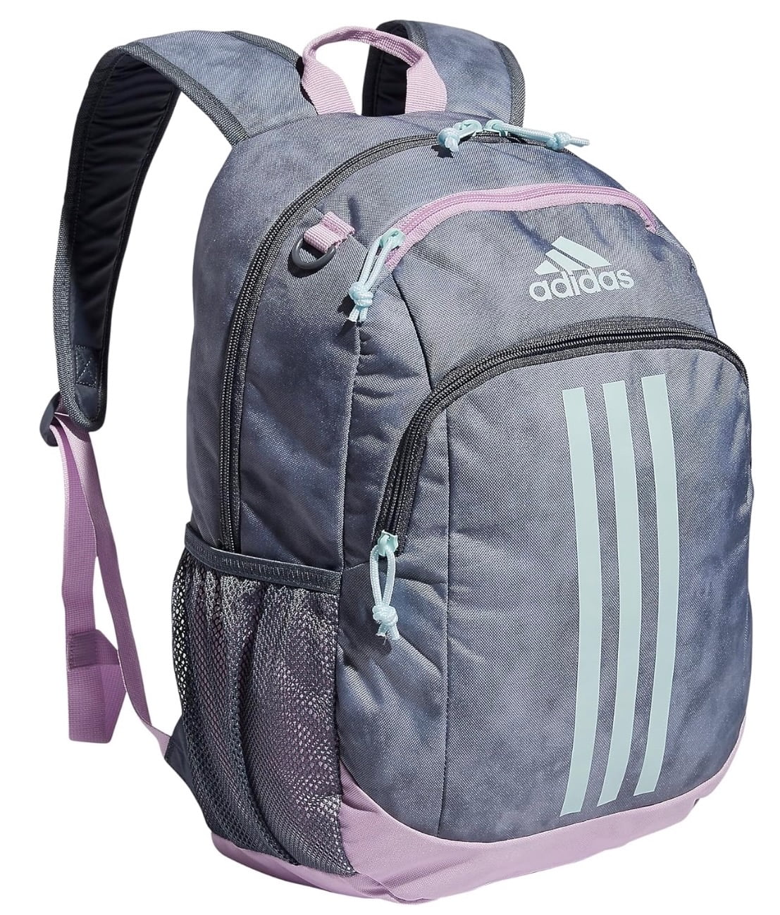 adidas Creator 2 Backpack, Stone Wash Grey/Bliss Lilac Purple/Almost ...