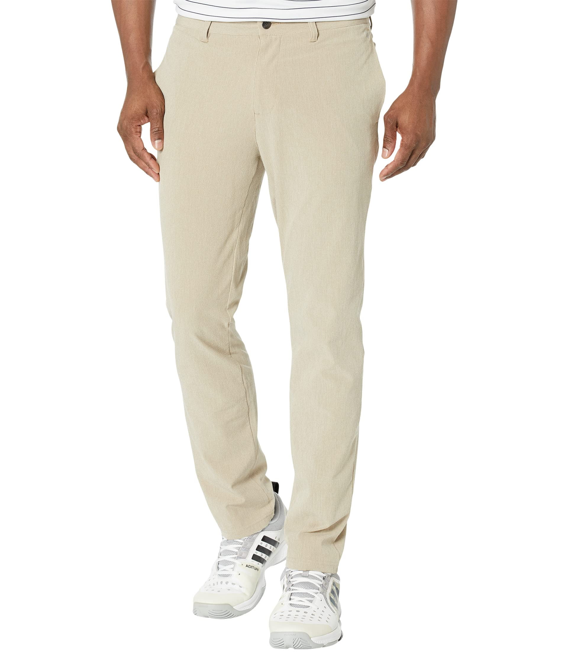 adidas Crosshatch Pants (Mens, Hemp/White, 34, 32) - Walmart.com