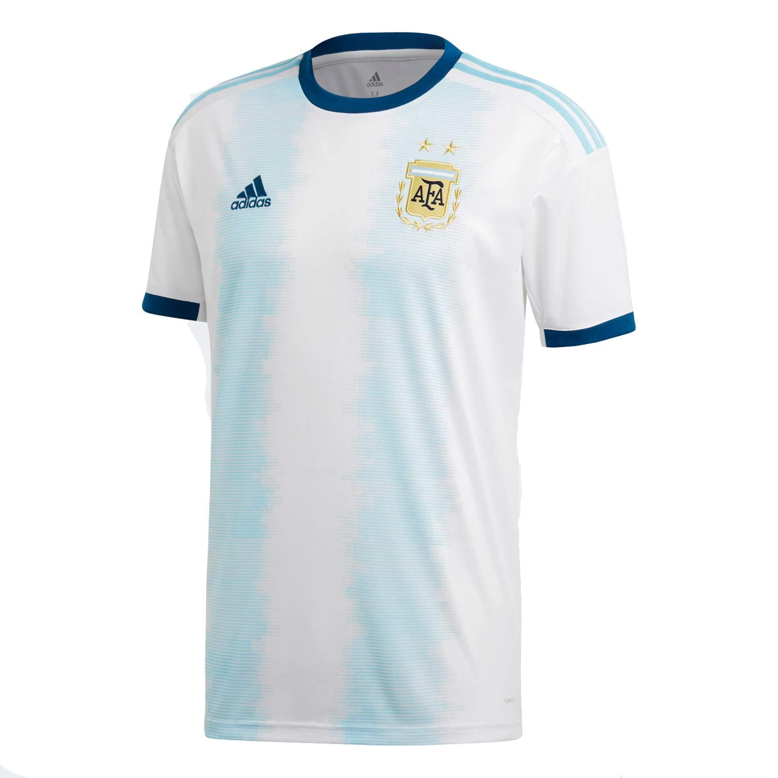 adidas Kid's AFA Argentina Home Soccer Jersey (X-Large) White/Lite Aqua ...