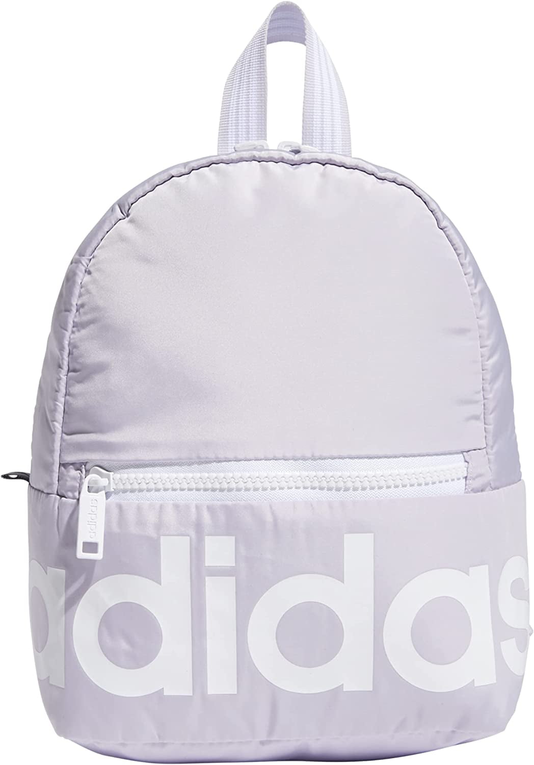 adidas Linear Mini Backpack Small Travel Bag, One Size Purple Tint ...