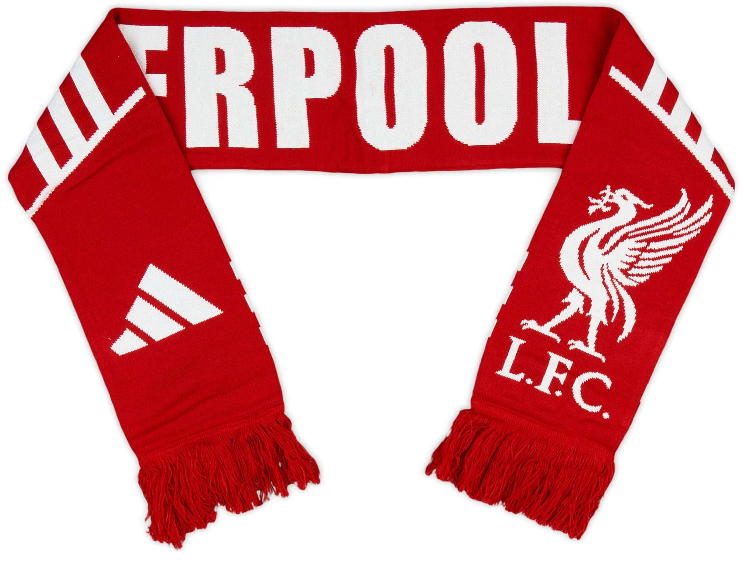 adidas Liverpool FC Scarf (ONESIZE, Red) - Walmart.com