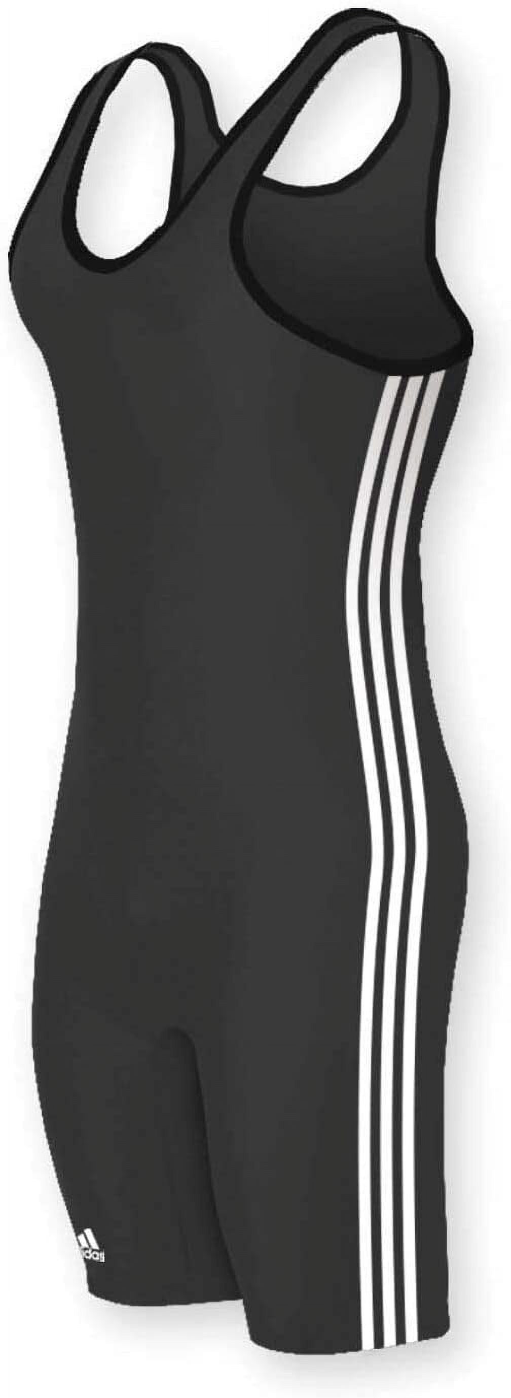 adidas Men's 3 Stripes Singlet Black/White Large - Walmart.com