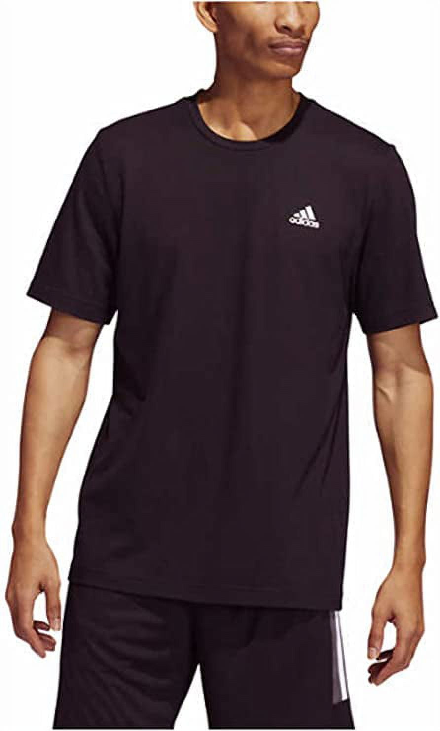 adidas Men's Primegreen Aeroready T-Shirt (Black, Medium) - Walmart.com
