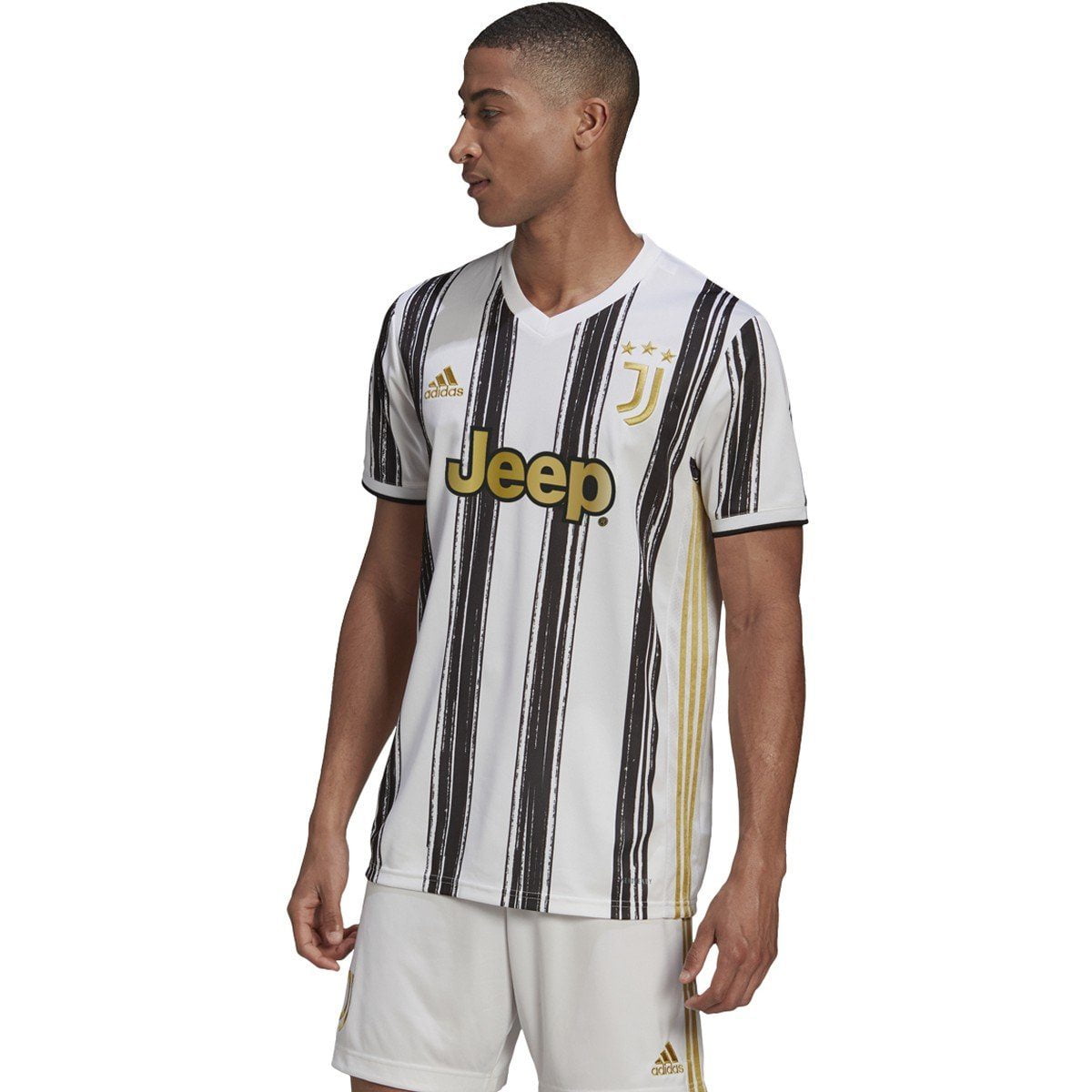 adidas Men's Soccer Juventus 20/21 Home Jersey | EI9894 - Walmart.com