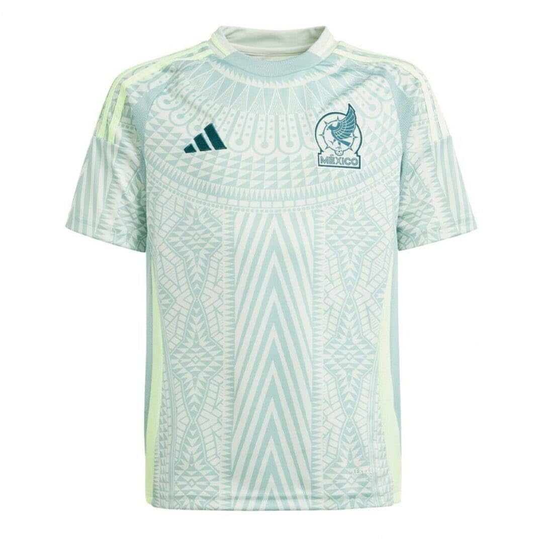 adidas Mexico Youth Away Jersey 2024 (US, Alpha, Large, Regular, Linen ...