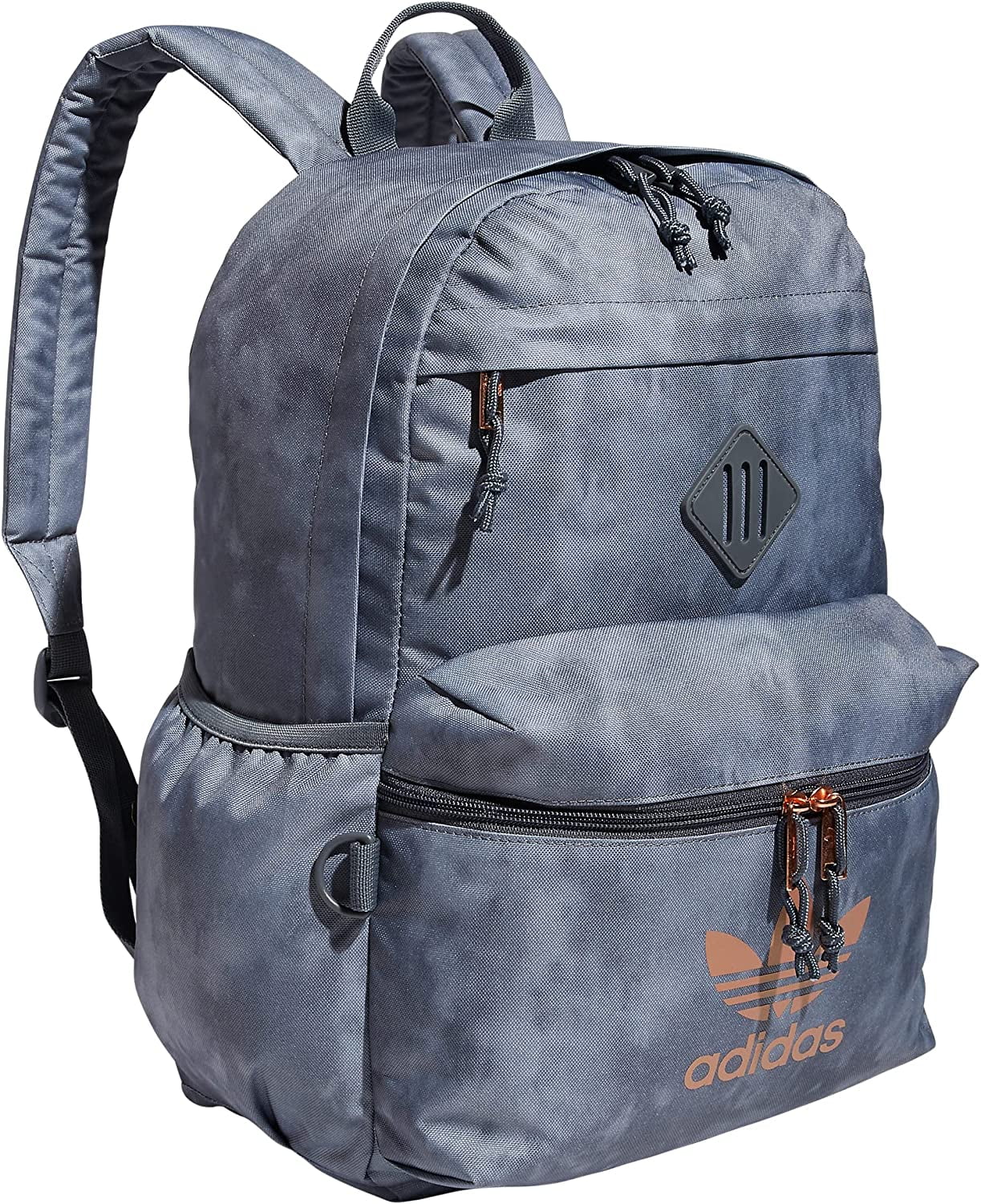adidas Originals Originals Trefoil 2.0 Backpack, Stone Wash Grey/Rose ...