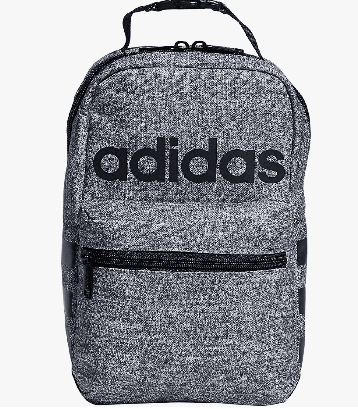 adidas Santiago 2 Insulated Lunch Bag, Jersey Onix Grey/Black, One Size ...