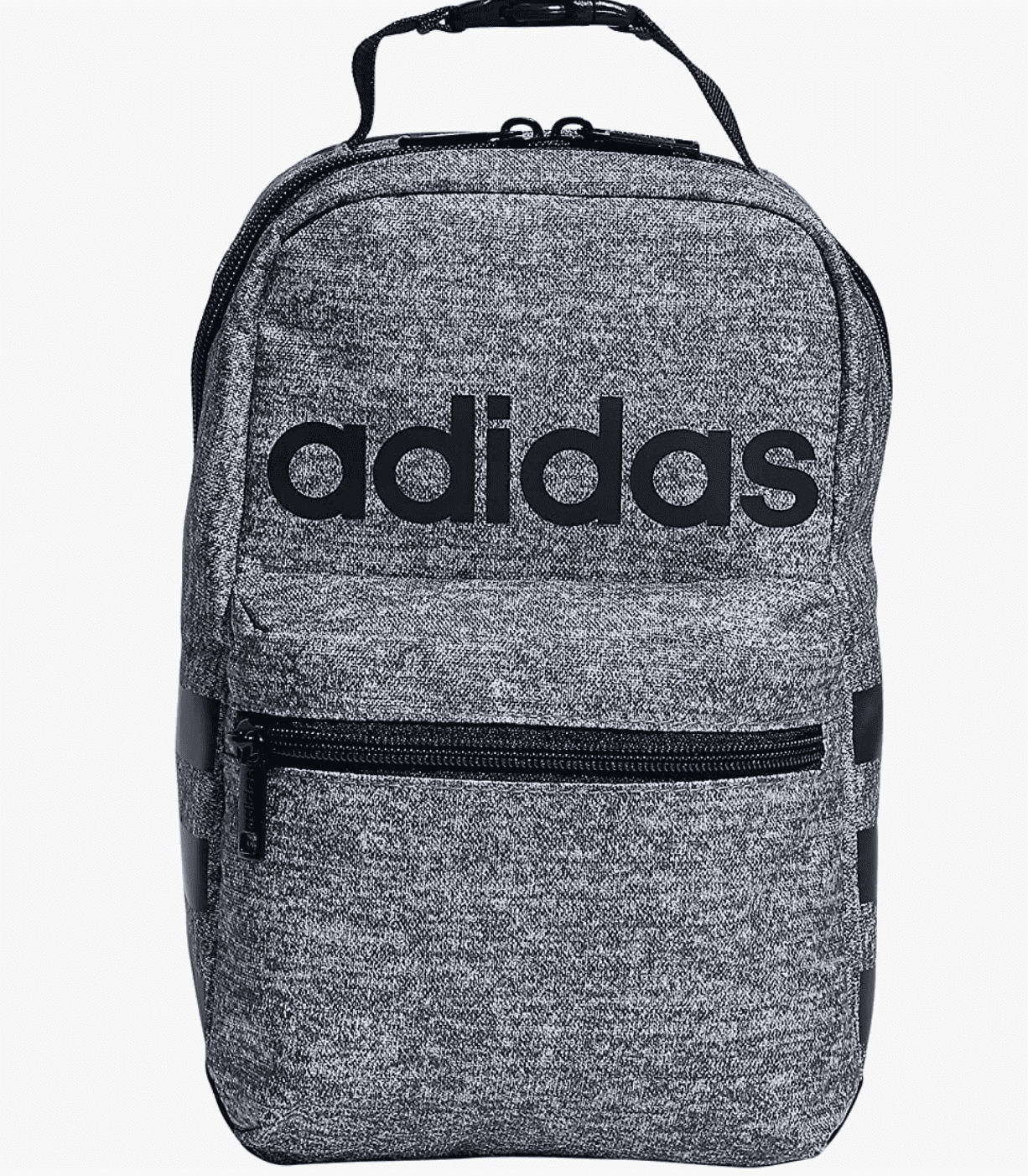 adidas Santiago 2 Insulated Lunch Bag, Jersey Onix Grey/Black, One Size ...