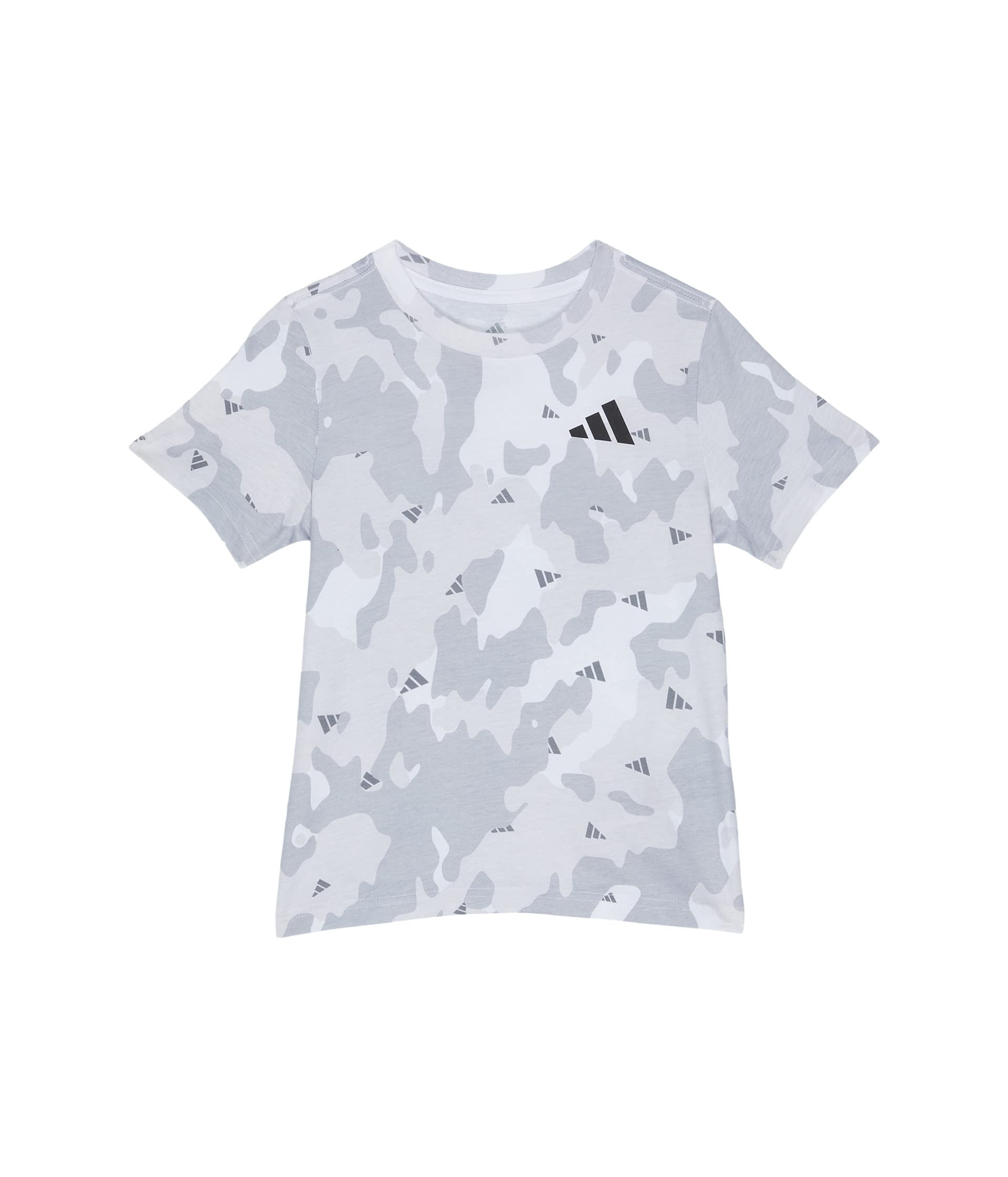 adidas Strength Camo All Over Print Tee (Toddler/FLittle Kids) (Boys ...