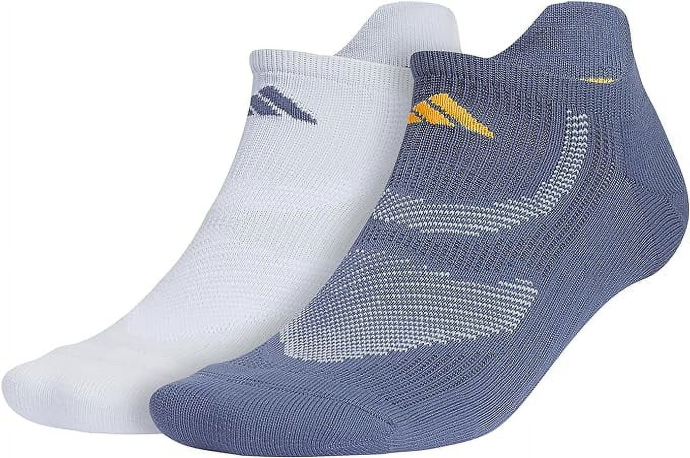 adidas Unisex-Adult Superlite Performance Tabbed No Show Socks (2-pair ...