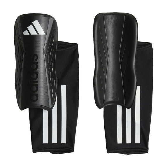 adidas Unisex-Adult Tiro Soft Ground League Shin Guards, Black/White ...