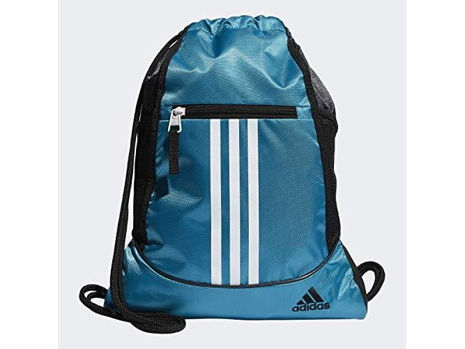 adidas Unisex Alliance II Sackpack, Active Teal/Black, Black, Size One ...