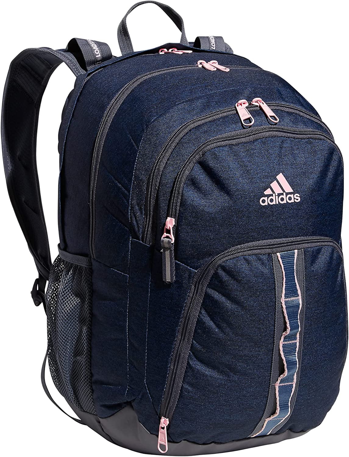 adidas Unisex Prime 6 Backpack, Jersey Wonder Steel Blue/Clear Pink ...