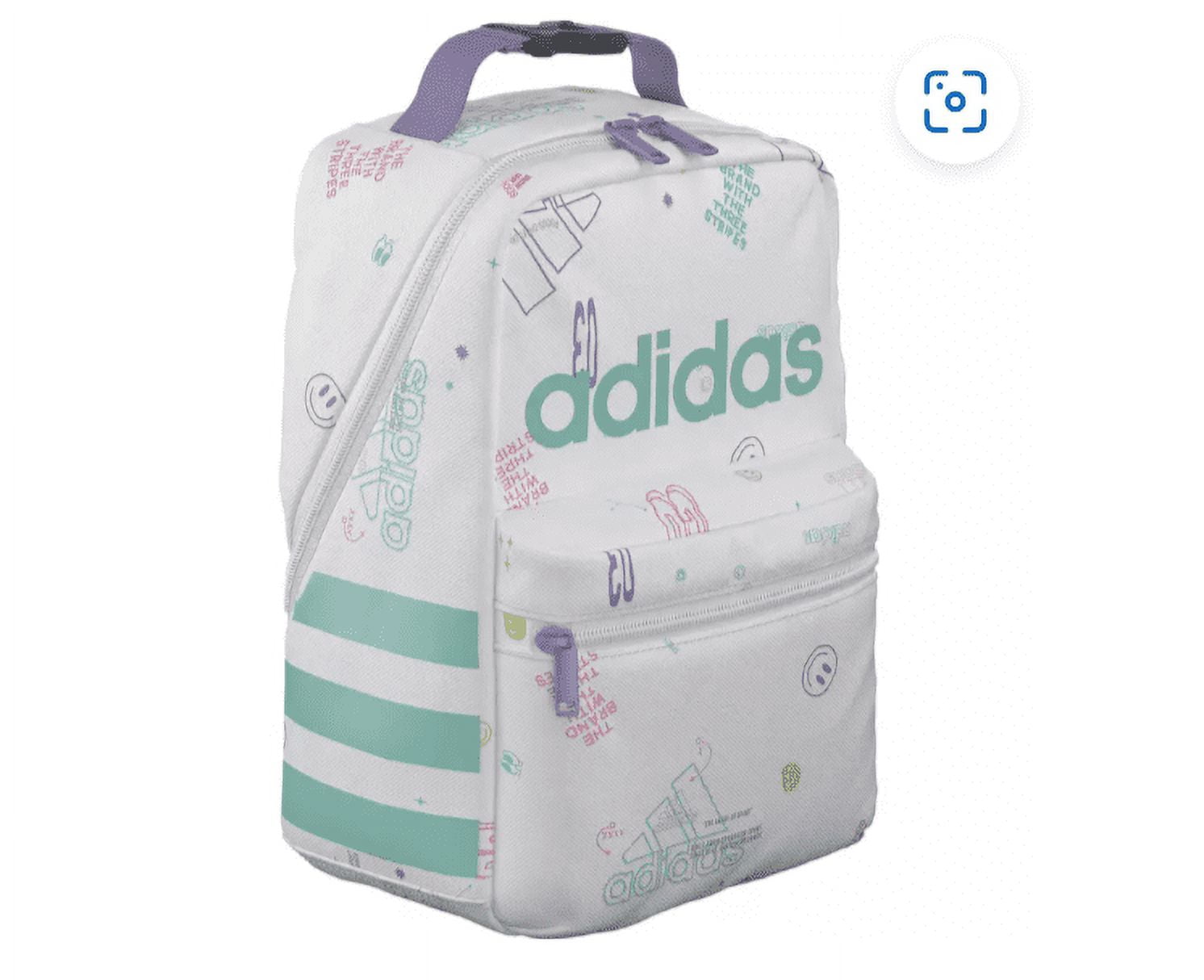 adidas Unisex Santiago Lunch Bag, Insulated School Food Container Box ...