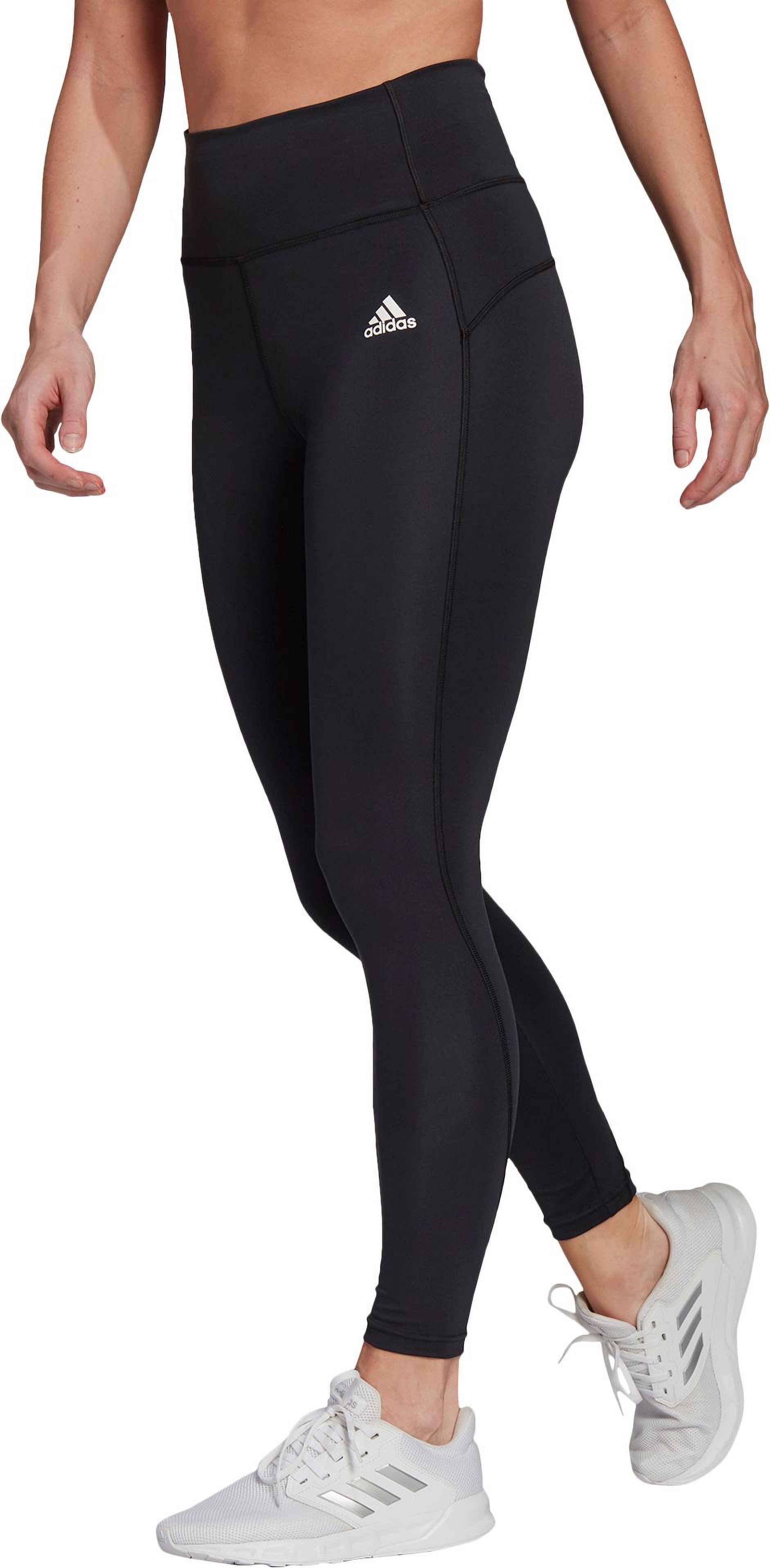 adidas Women's Feel Brilliant Tights (Black/White, XL) - Walmart.com