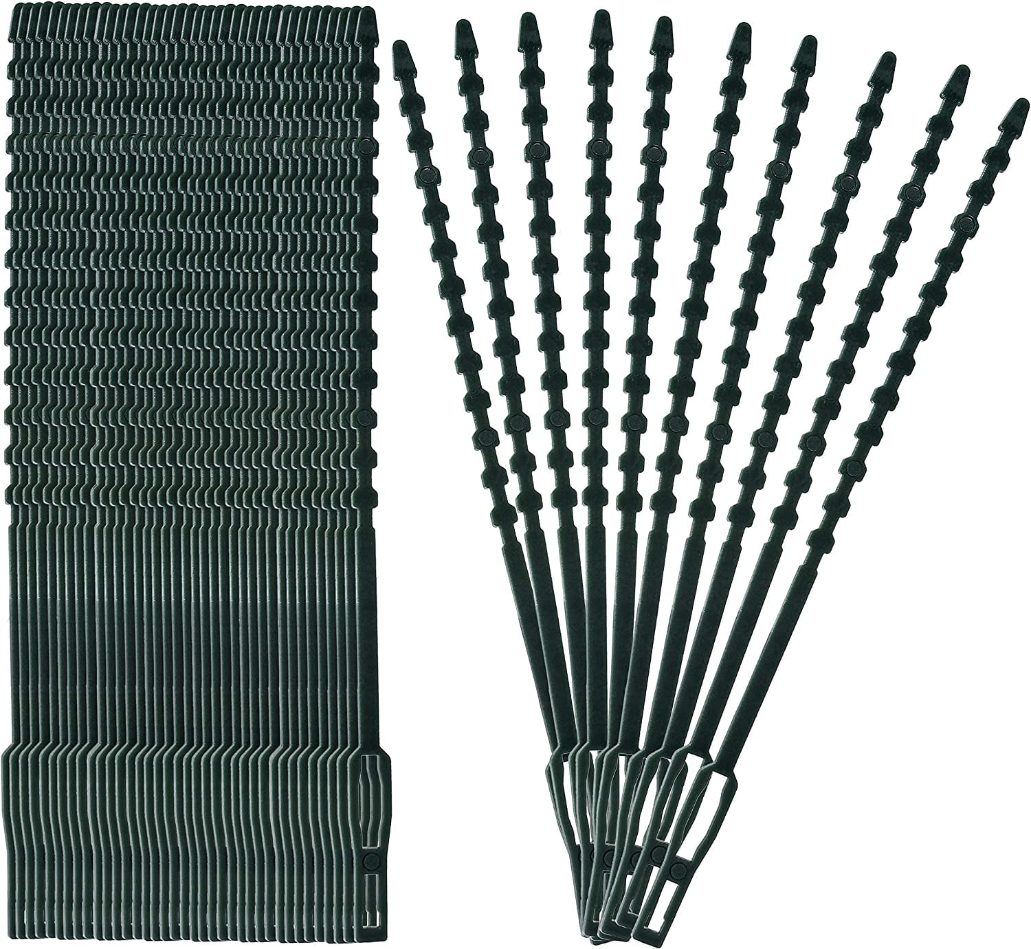 adjustable plant fasteners, flexible plastic torsion fasteners, garden ...