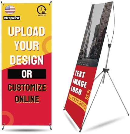 adjustable x banner stand, banners and signs customized with holder for ...