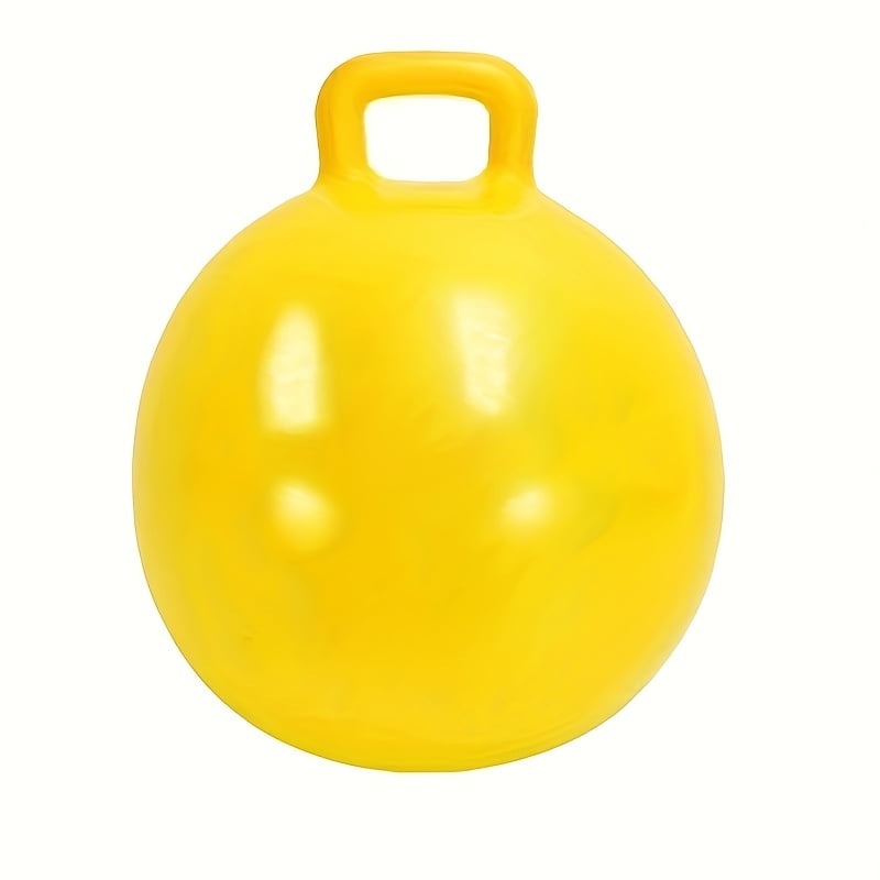 An adult-sized bouncy ball with 4 color options, featuring thick PVC ...