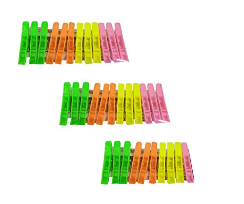 advancedestore Plastic Clips Clothes Pegs Multipurpose for Drying Clips ...