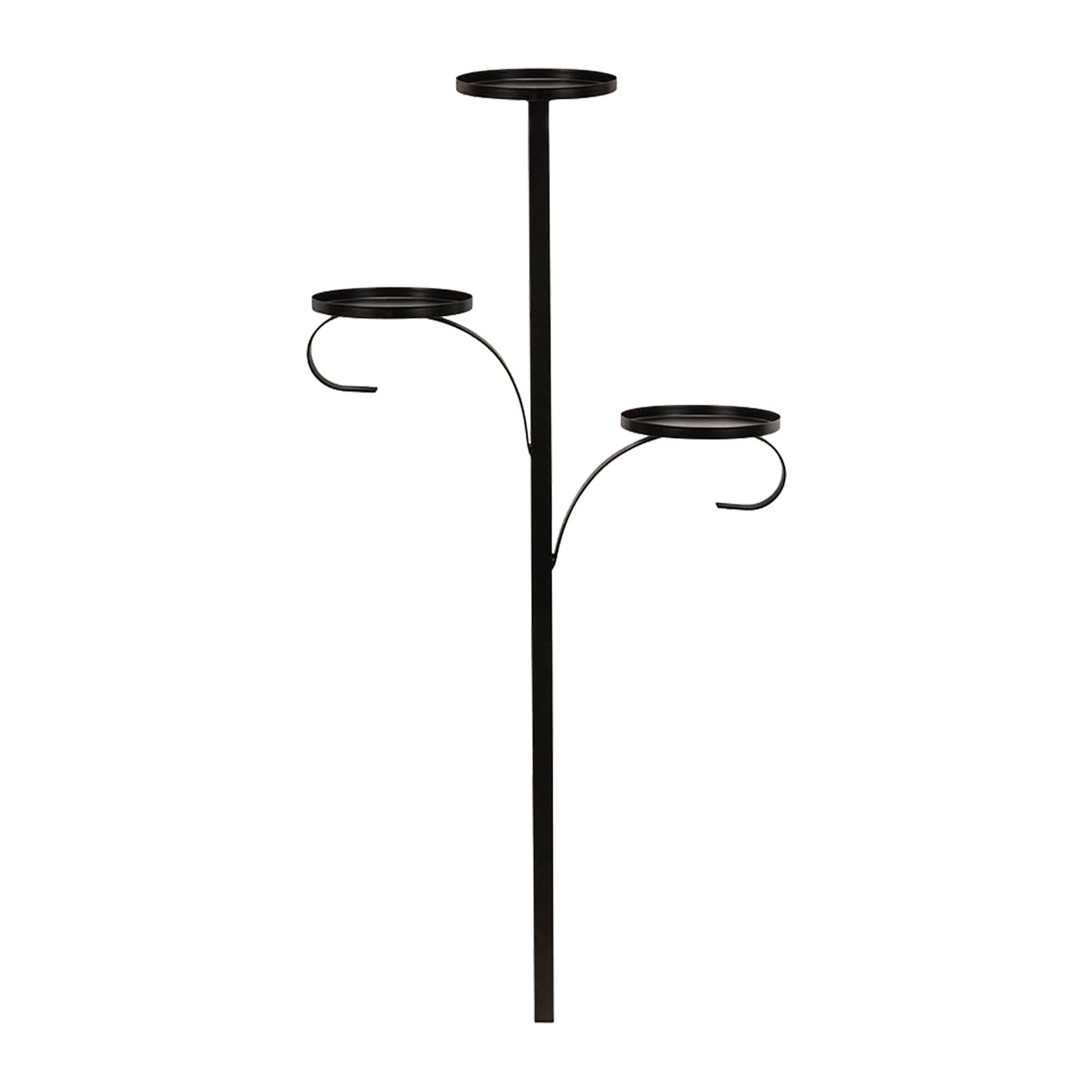 adviicd Black Triple Tree Topper,Tree Topper Candle Holder,Candelabra ...