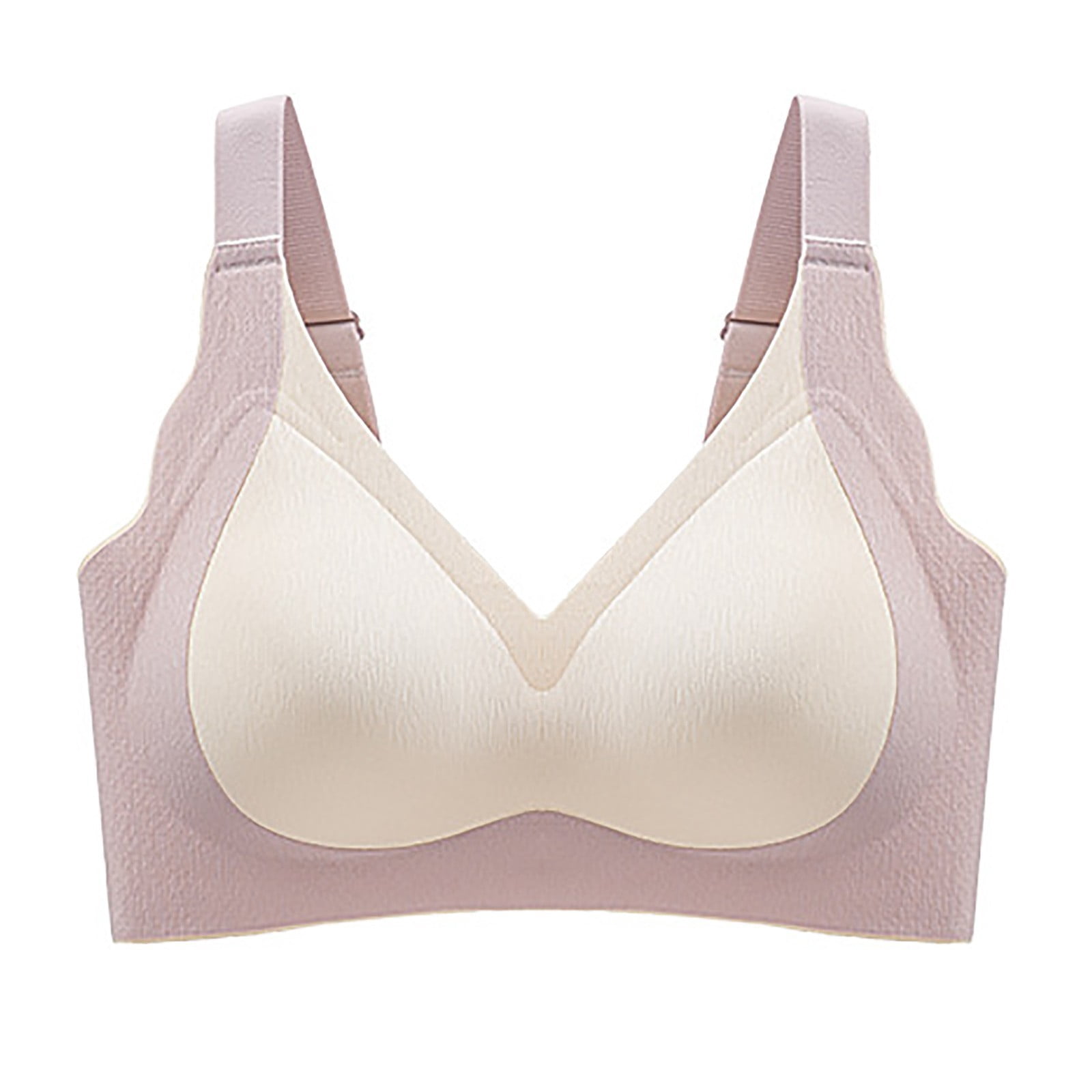 adviicd Bras for Women No Underwire Comfort Seamless Super Gather Bra ...
