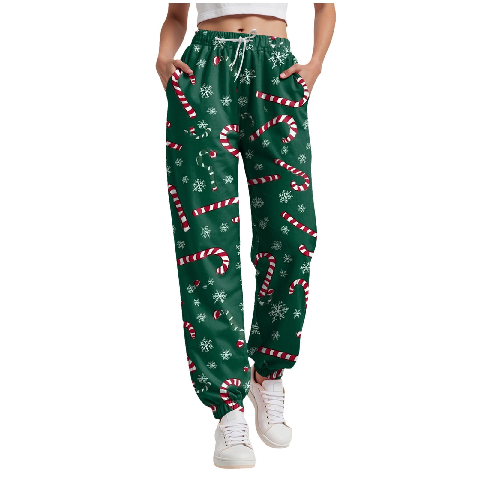 adviicd Christmas Sweatpants for Women 2025 High Waist Joggers ...
