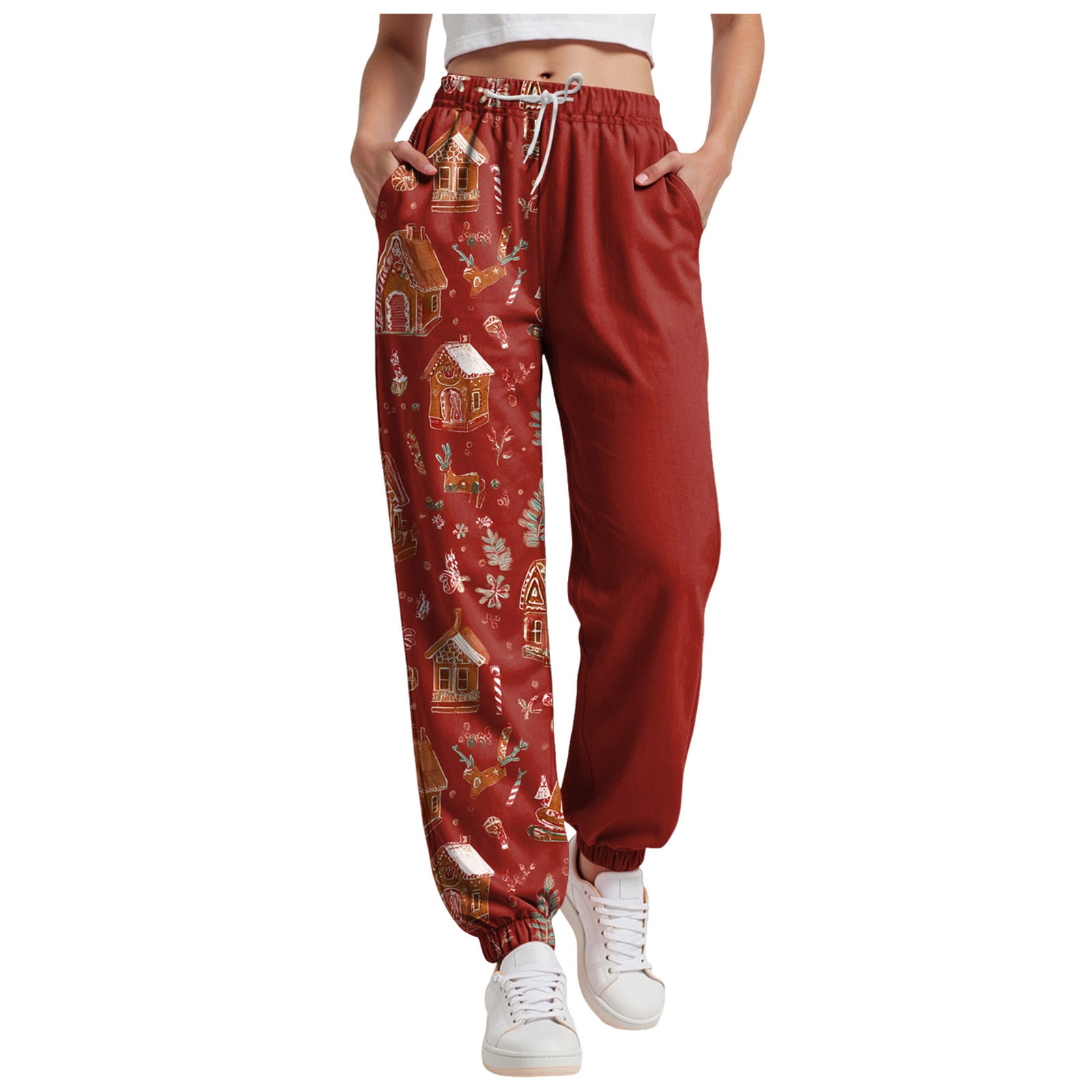adviicd Christmas Sweatpants for Women Lounge Joggers Pants with ...