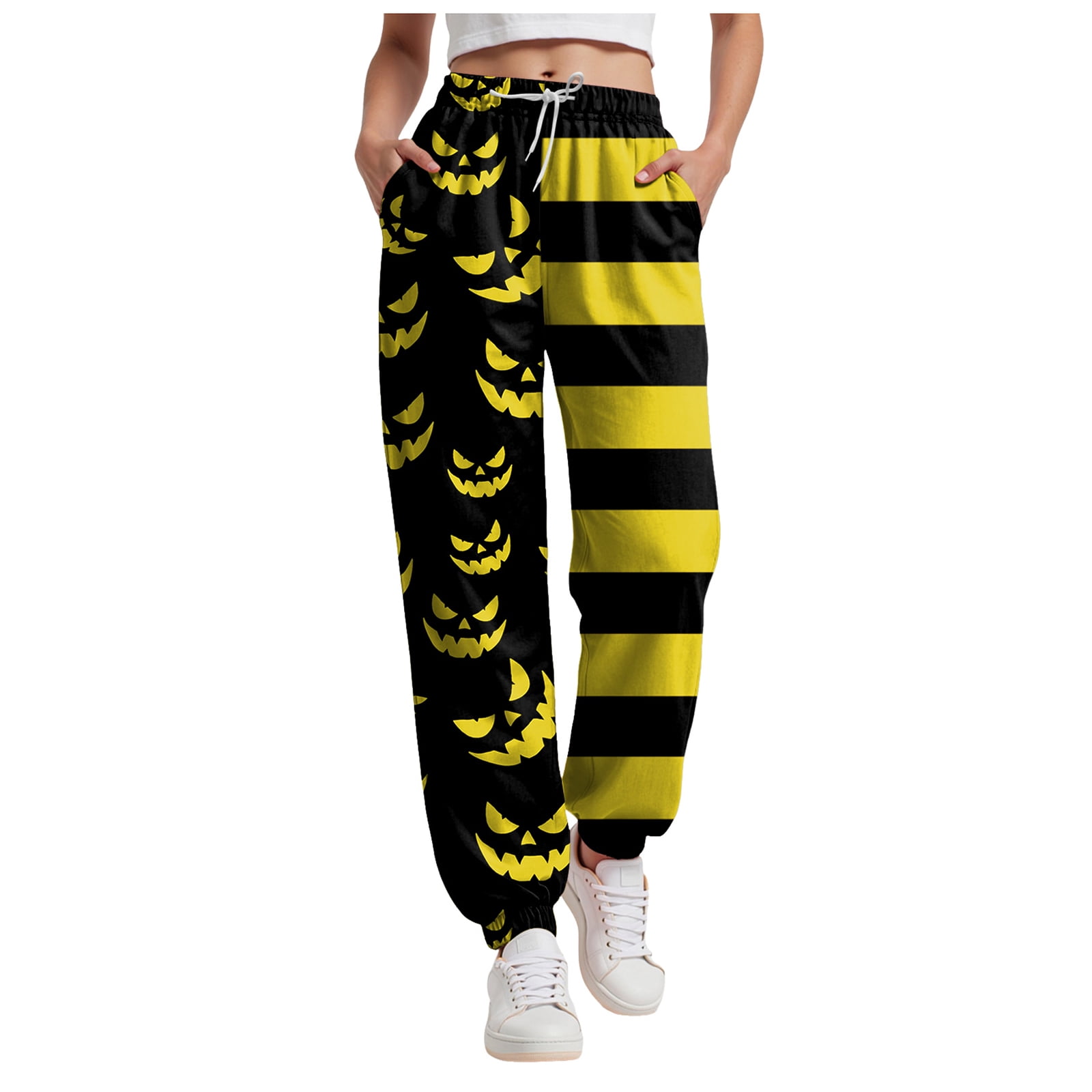 adviicd Halloween Print Lounge Pants for Women | Ultra-Comfy Baggy ...