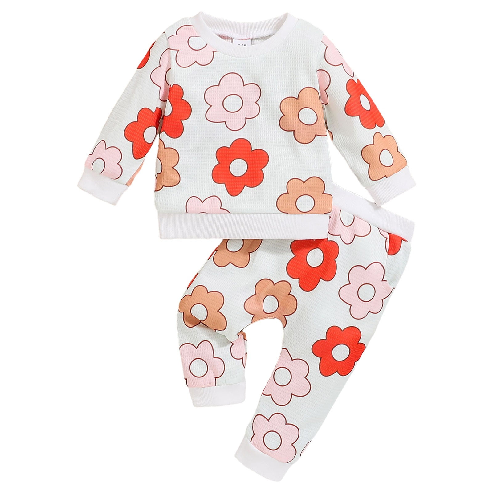 adviicd Infant Baby Girl Clothes Set Sweatshirts Tops Pants Toddler ...