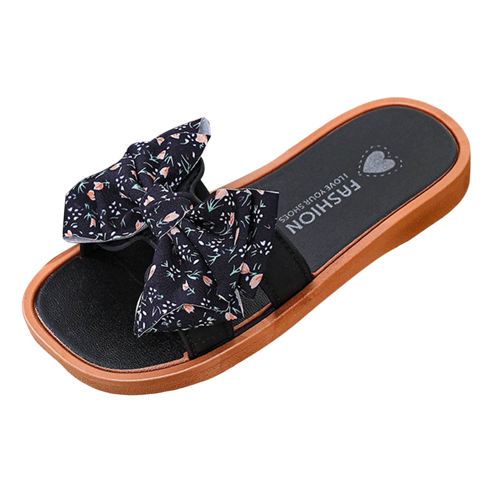 adviicd Kids Slides Slipper Anti Slip Open Toe Summer Beach Slippers ...