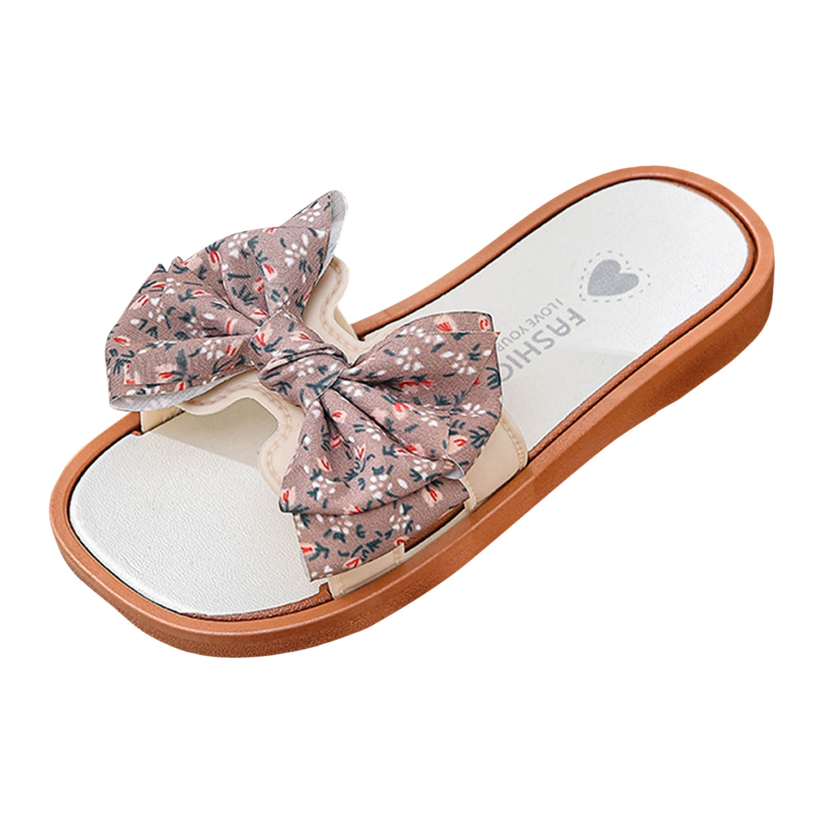 adviicd Kids Slides Slipper Anti Slip Open Toe Summer Beach Slippers ...