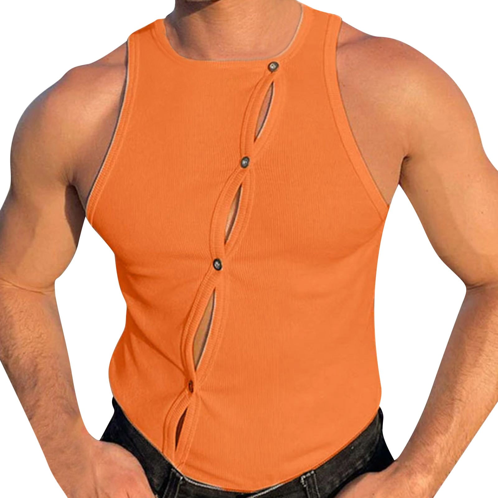 Adviicd Muscle Tanks For Men Mens Workout Hooded Tank Tops