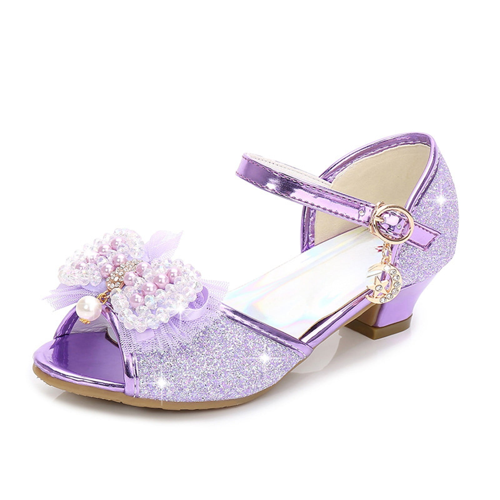 adviicd Sandals Toddler Girl Girls Heel Sandals Wedding Dress Pumps ...